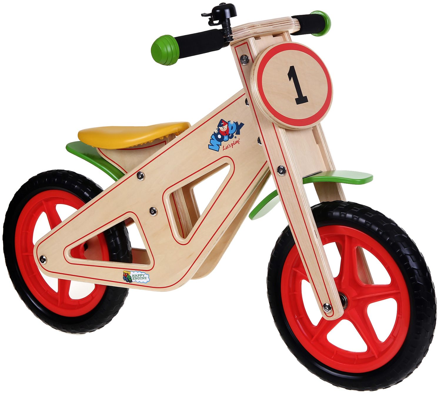 Дървен велосипед без педали - store.bg